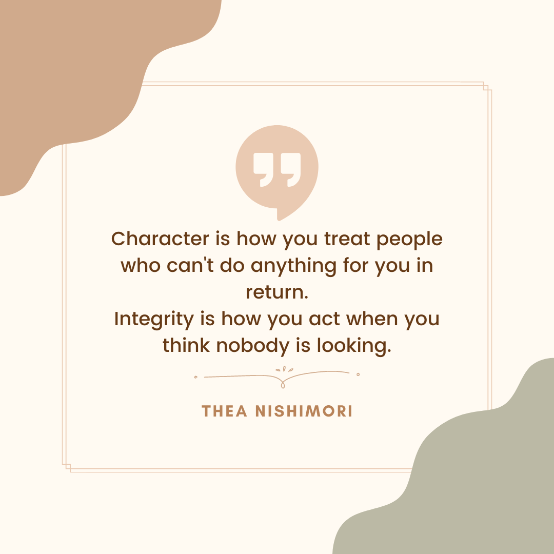 Your Character is How You Treat Others. – Success Minded