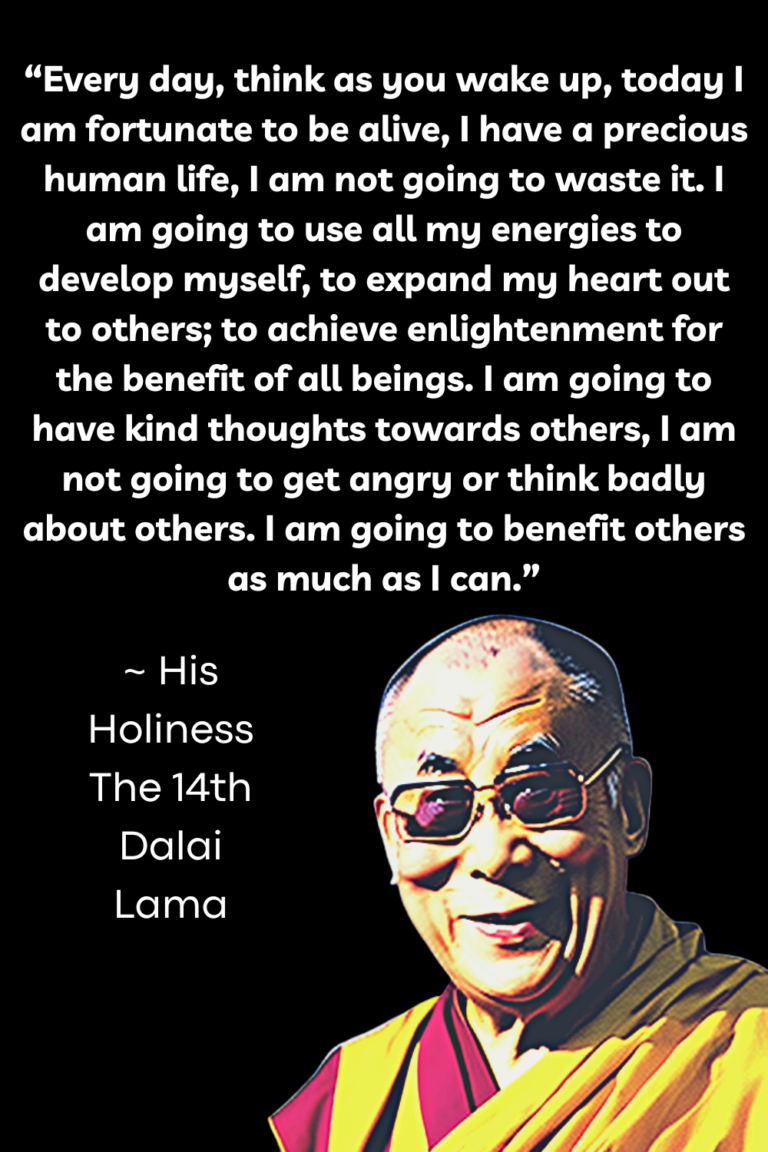 “A Precious Human Life”, Poem By Dalai Lama XIV. – Success Minded