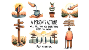 A Person’s Actions Will Tell You Everything You Need to Know. Pay ...
