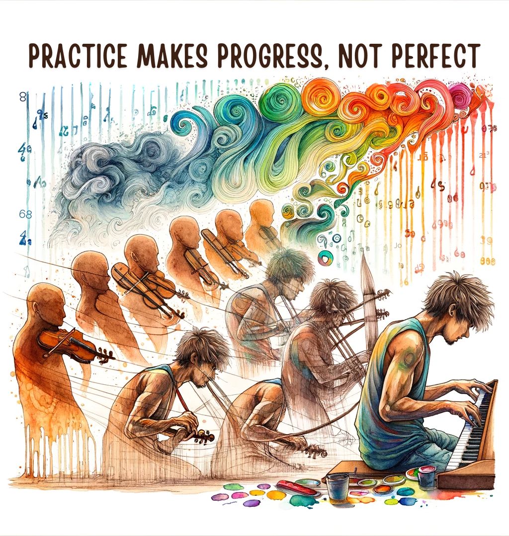 Here's Why Practice Makes Progress, Not Perfect. – Success Minded