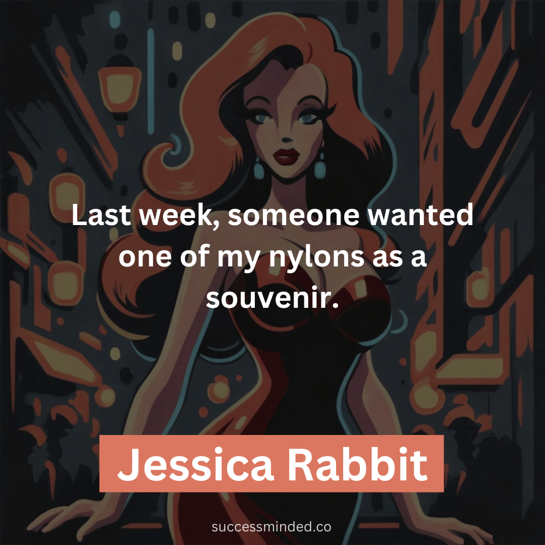 30 of the Most Iconic Jessica Rabbit Quotes – Success Minded