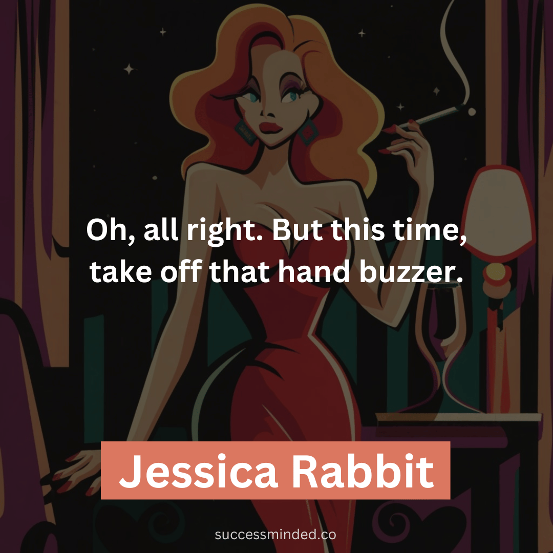30 of the Most Iconic Jessica Rabbit Quotes – Success Minded