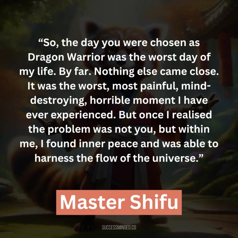 The Top 25 Most Iconic Master Shifu Quotes – Success Minded