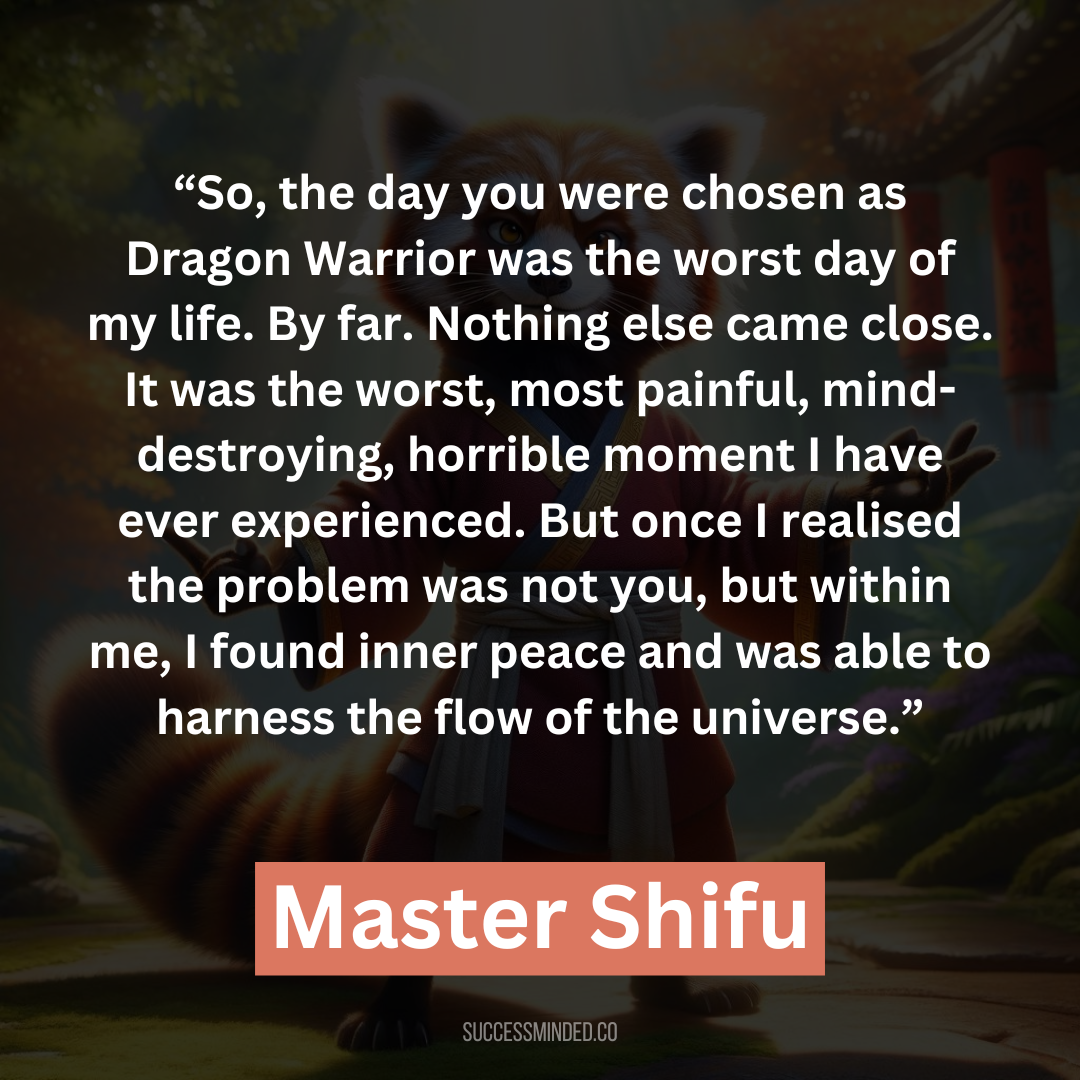 The Top 25 Most Iconic Master Shifu Quotes – Success Minded