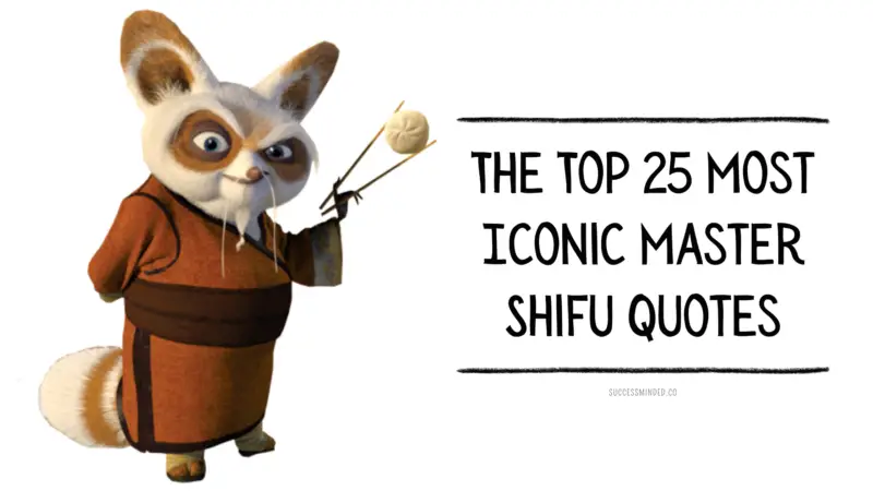 The Top 25 Most Iconic Master Shifu Quotes – Success Minded